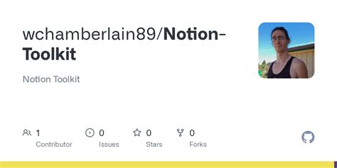 Github Wchamberlain89notion Toolkit Notion Toolkit