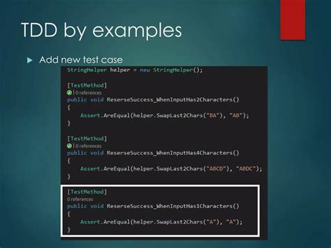 Tdd Test Driven Development Pptx