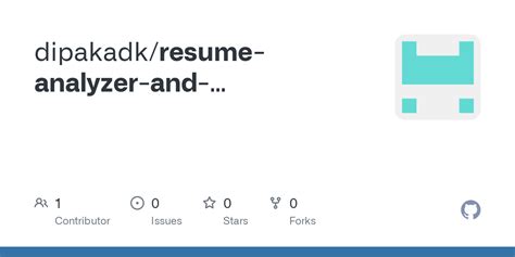 Github Dipakadkresume Analyzer And Recommendation