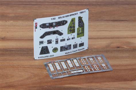 Eduard Douglas Tbd 1 Space 3d Decals Trumpeter Kit 132