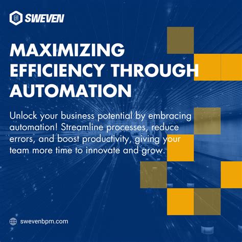 maximizing efficiency through automation transforming facilities