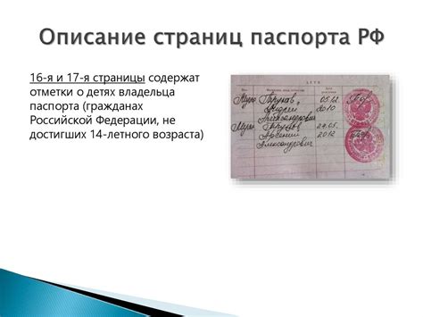 Паспорт РФ Основной документ гражданина Российской Федерации Online Presentation