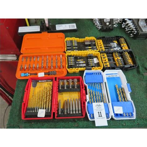 Asst Drill Indexes And Bits Bay Area Auction Services