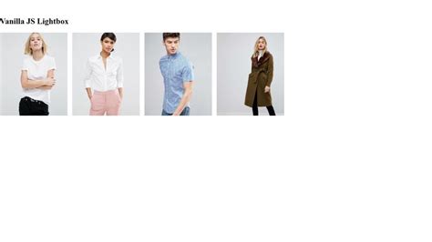 Javascript Vanilla Js Lightbox