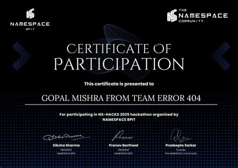 Gopal Mishra On Linkedin Hackathon Nshacks2025 Coding Innovation