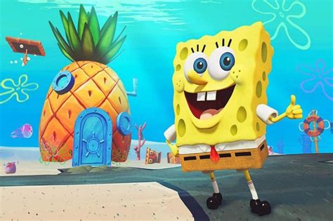 Spongebob Squarepants Battle For Bikini Bottom Rehydrated Shiny Ed Ps4 Ri Happy