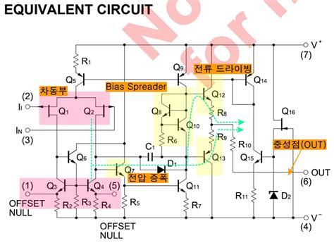 어떤 op amp ic의 offset null 핀 빈티지 오디오 콘텐츠와 판매 오디오퍼브
