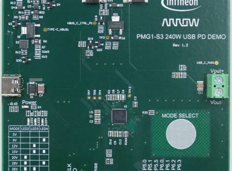 Arrow Electronics And Infineon Collaborate On 240w Usb Pd3 1 Reference Design Ee Times Asia