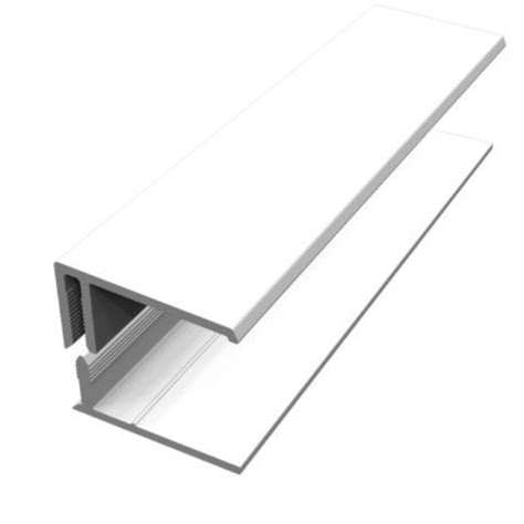 Freefoam Cladding 2 Part Edge Trim White 3m