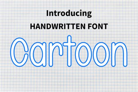 Cartoon Font Font Canyon