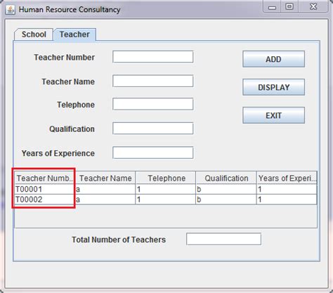 User Interface Count Records Of Row SQL In Java MVC Stack Overflow