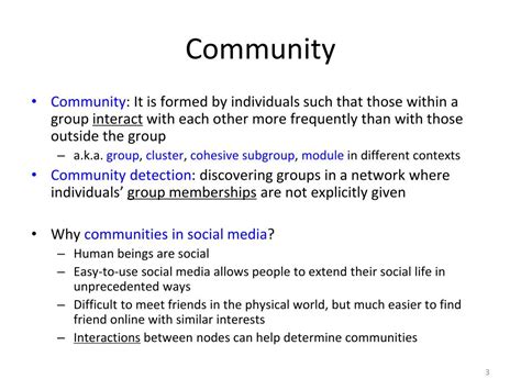 ppt community detection and graph based clustering powerpoint