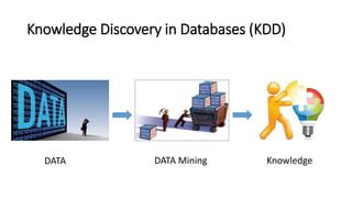 Data and Knowledge Discovery in Databases (KDD) | PPTX | Databases | Computer Software and ...