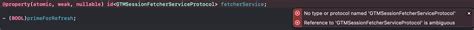 GTMSessionFetcher H Multiple Errors After Updating Pod And Or