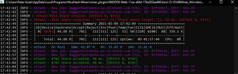 ethash error can you help me what is it r nicehash