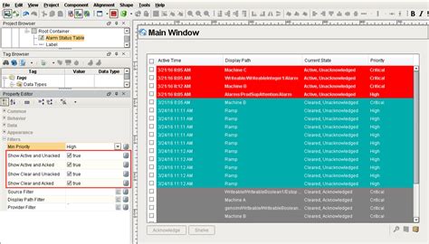 Alarm Status General Filtering Ignition User Manual