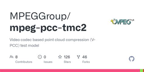 GitHub MPEGGroup Mpeg Pcc Tmc Video Codec Based Point Cloud
