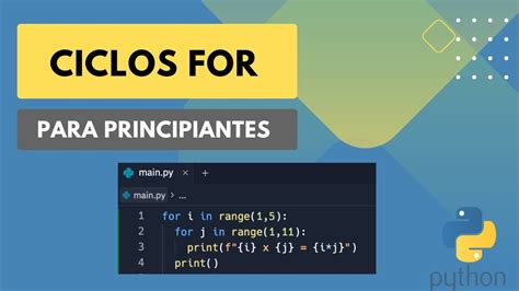 Ciclos For En Python Para Principiantes 🚀 Explicación Fácil Y Rápida Youtube