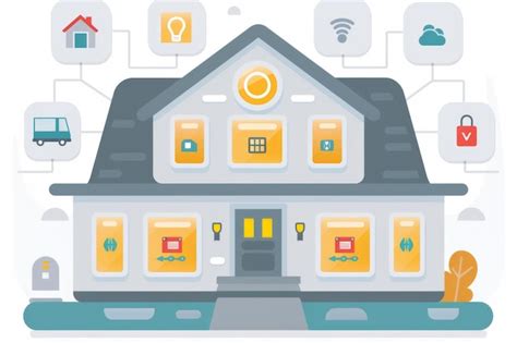 Smart Home Interface Showcasing Advanced Technology Integration For