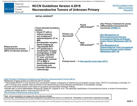 Tumores Neuroendocrinos Nccn 2018 Pdf Endocrine And Metabolic Diseases Diseases And