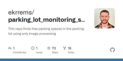 Parkinglotmonitoringsystemopencv This Repo Finds Free Parking