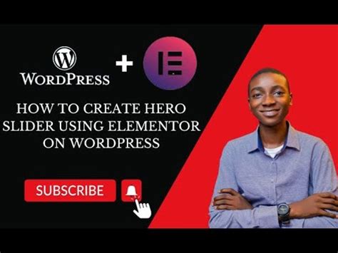 HOW TO CREATE HERO SLIDER USING ELEMENTOR ON WORDPRESS SINA EXTENSION PLUGIN YouTube