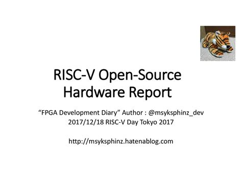 Risc V Open Source Hardware Report Speaker Deck