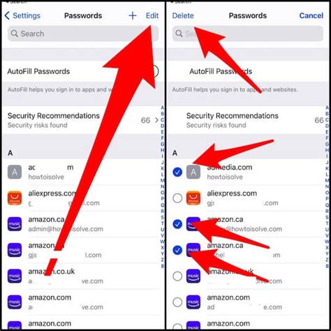 How To Delete Saved Passwords On Safari Web Browser