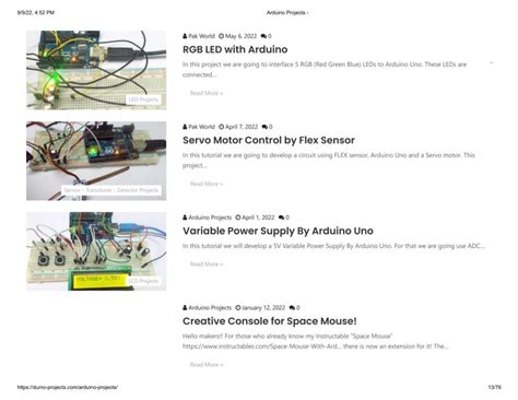 Latest Arduino Projects Pdf List Downloadable Freepdf
