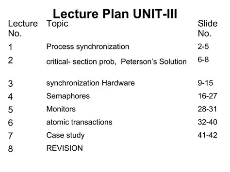 Os Process Synchronization Semaphore And Monitors Ppt