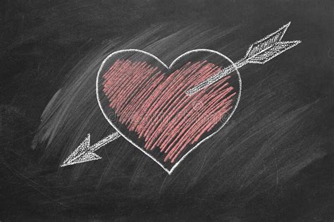 Cupid S Arrow Hit The Heart Stock Photo Image Of Human Amour 265771328