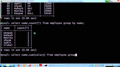 how to use group by and having clause youtube