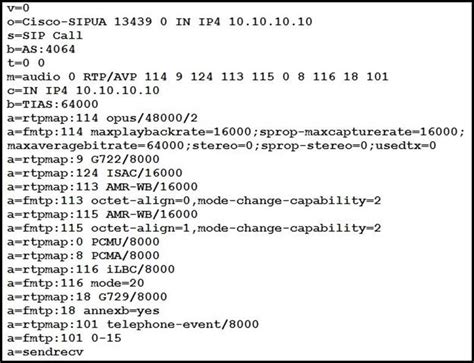 Which SDP Parameter Causes This Issue Exam Training