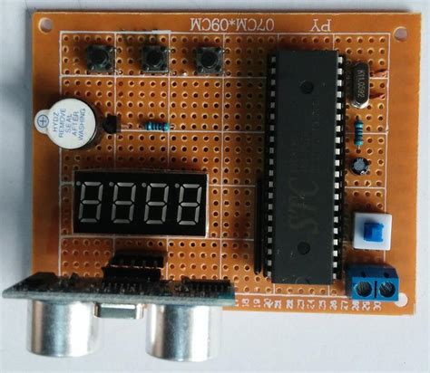 基于51单片机的超声波测距—数码管显示 知乎