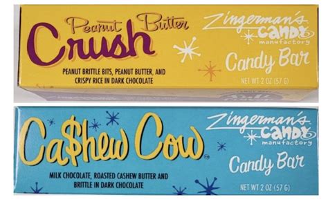 2 Zingermans Candy Bars Recalled For Allergens Cheapism
