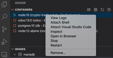 Gestire Docker Da Visual Studio Code Tosolini Info