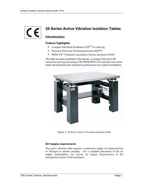PDF TMC Setup Guide Lab Table 20 Series DOKUMEN TIPS