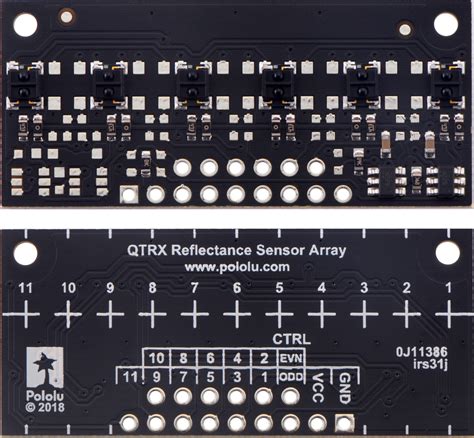 QTRX MD 06A Reflectance Sensor Array