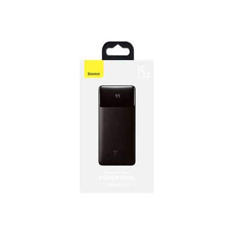Baseus Bipow 15W Digital Display 10000mAh Power Bank - AppleMe