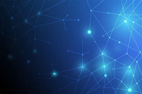 Premium Vector Abstract Network Technology Background