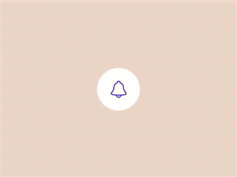 Notification Button Design By Khrystyna