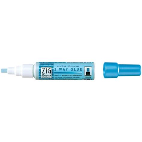 zig memory system 2 way glue pen 5mm chisel tip msb 15m etsy