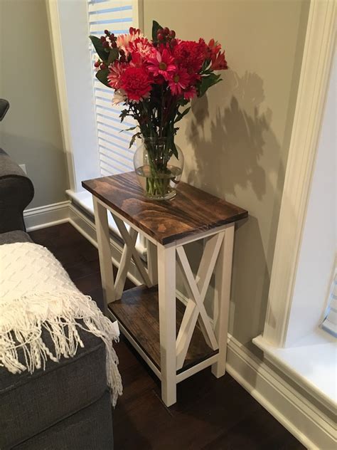 x side table step by step instructions chisel and fork