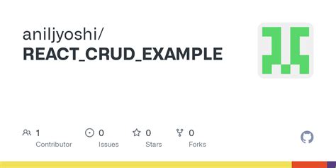 Github Aniljyoshi React Crud Example