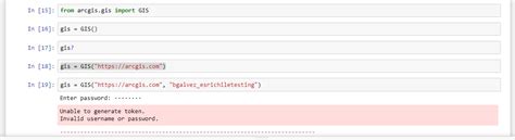 Errors With Jupyter Environment Esri Community