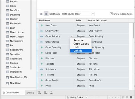 Hide All Unused Fields Is Greyed Out In Extract Dialogue Box