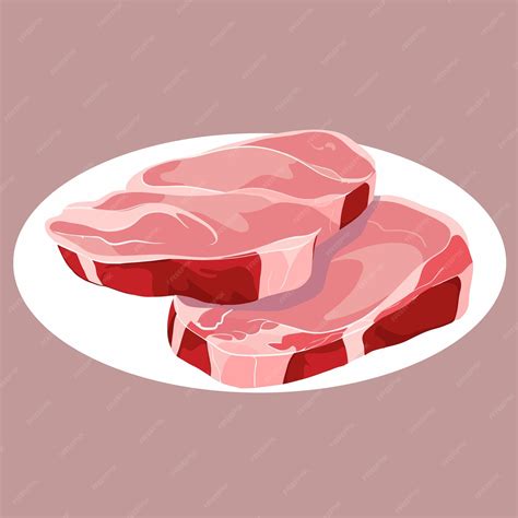Premium Vector Pork Meat Vector