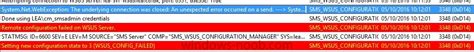 Wsus Sync Issue System Center Configuration Manager Current Branch