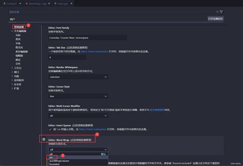 vscode 代码自动换行显示 vscode 换行显示 csdn博客