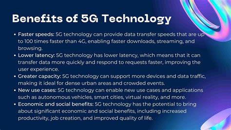 Exploring 5g Technology Benefits Challenges And Future Prospects